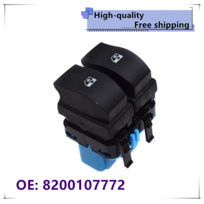 8200107772 New Driver Side Power Window Switch For RENAULT Scenic II ...