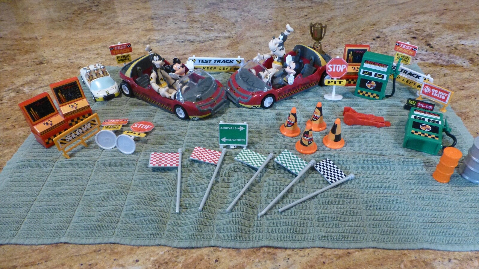 Disney World GM Test Track Asst Pieces. Play Set - Used | eBay