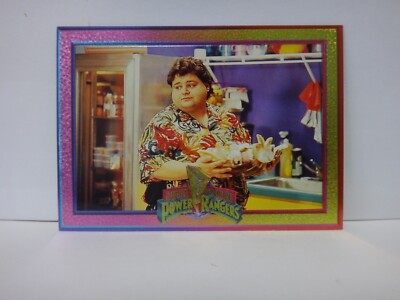1994 Mighty Morphin Power Rangers Ernie Power FOIL Series Trading Card ...