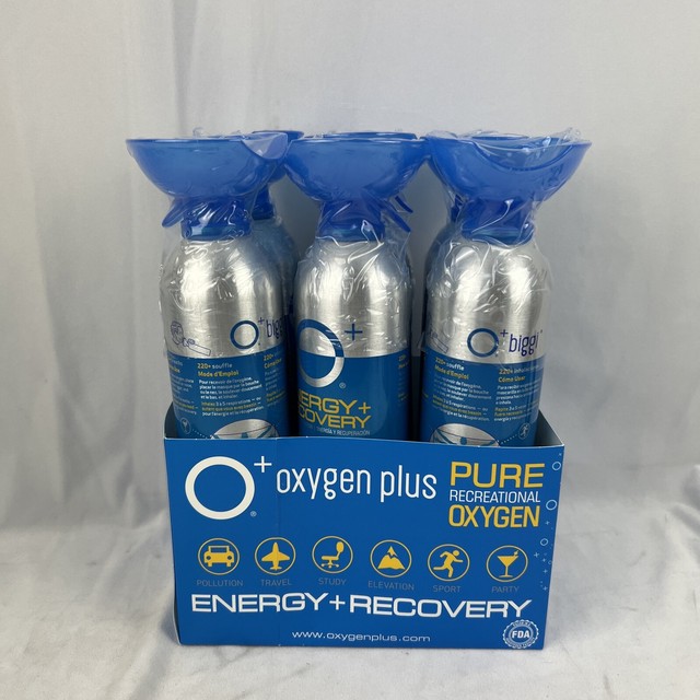 Oxygen Plus O Biggi Made in The USA 11 Litre Canisters (6-pack) Ship ...