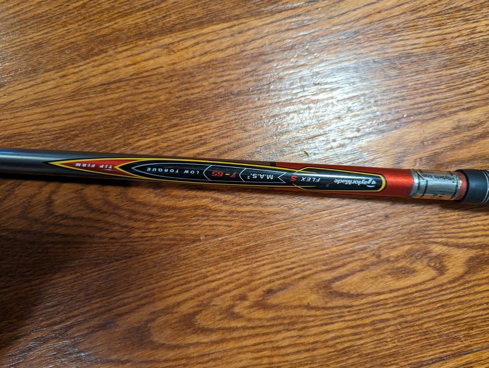 TaylorMade r7 Quad Driver 9.5* RH -Graphite Shaft Flex S, low torque ...