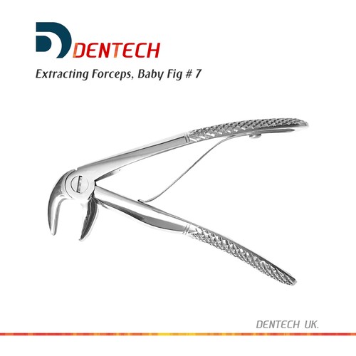 Extraction Forceps Extracting Kids Lower Roots Dental Instrument Tool ...