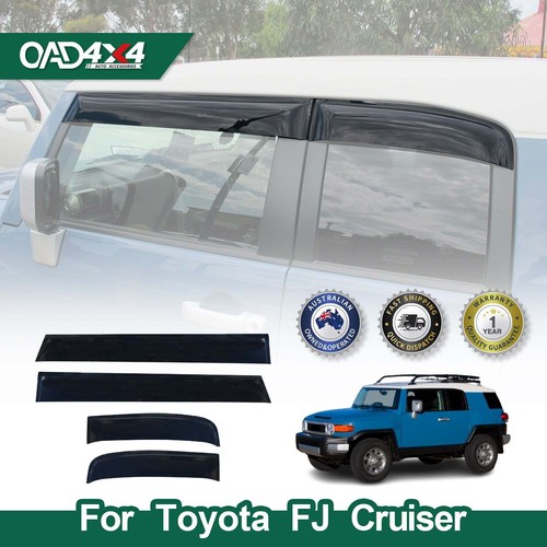 Premium Weathershields Weather Shields Window Visor for FJ Cruiser 2011 ...