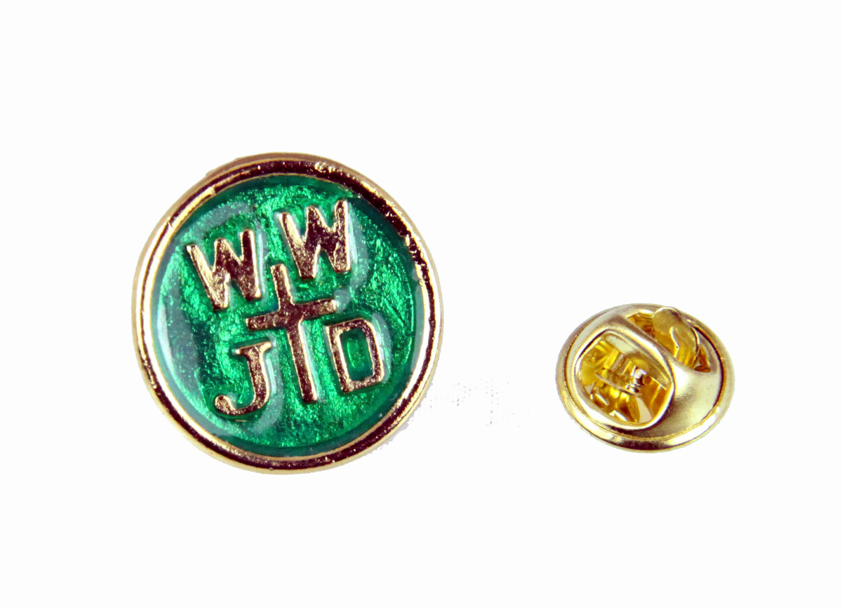 6030550 WWJD What Would Jesus Do Lapel Pin Brooch Tie Tack W.W.J.D.? | eBay