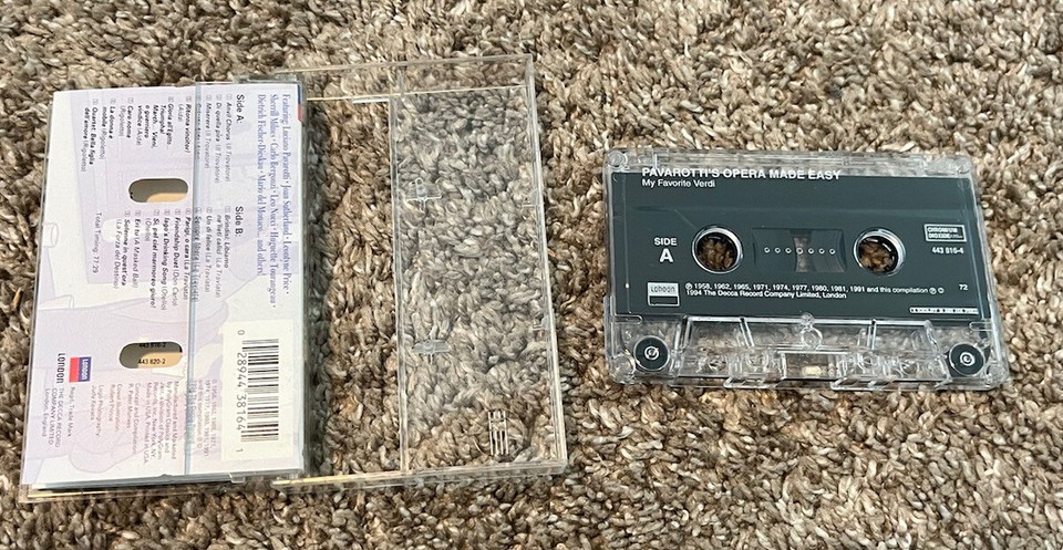 Pavarotti's Opera Made Easy Cassette Tape My Favorite Verdi | eBay