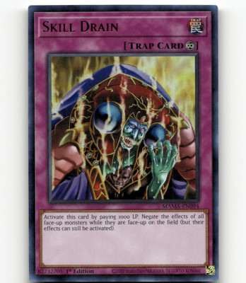 Yugioh Skill Drain MAMA-EN094 Magnificent Mavens Ultra Rare | eBay