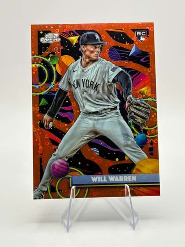 2025 Topps Cosmic Chrome Will Warren Lunar Eclipse Refractor /10 RC ...