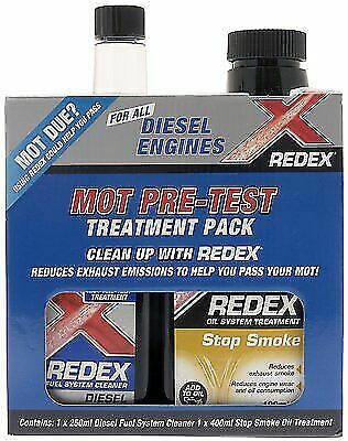 Redex MOT 'pre Test' Emissions Reducer Treatment Kit - Diesel for sale ...