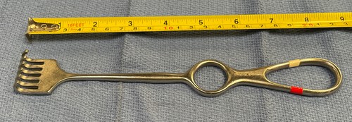 Herwig VOLKMANN Rake Retractor Blunt Six Prong 8 1/2” | eBay