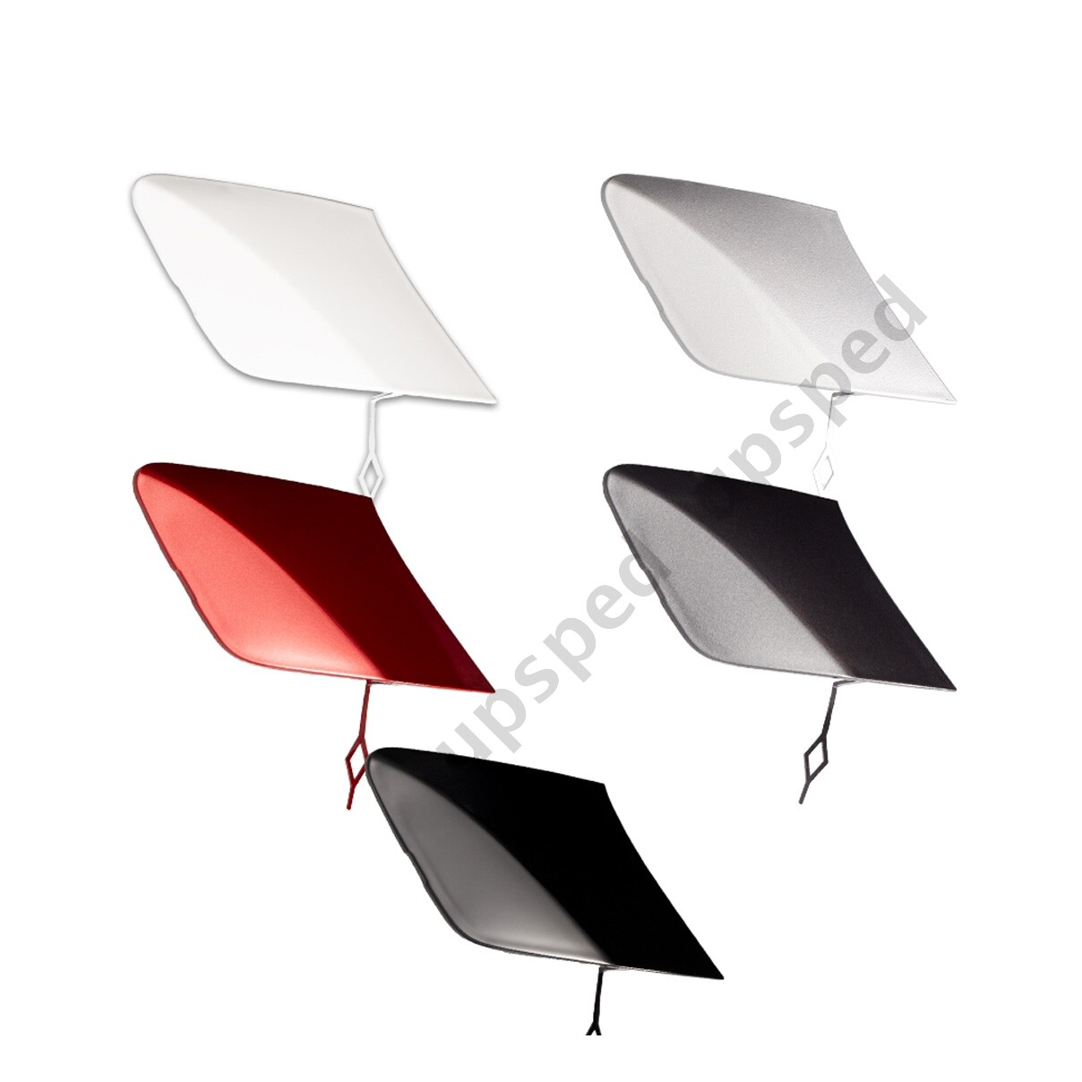 Front Bumper Tow Hook Hole Eye Cover Cap For Chevrolet Cruze 2016-2018 ...