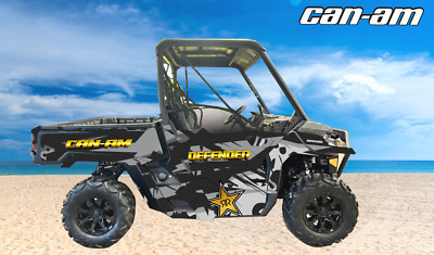 UTV Can am Defender DPS HD6 HD9 HD8 HD10 Decal Graphics Stickers Full ...