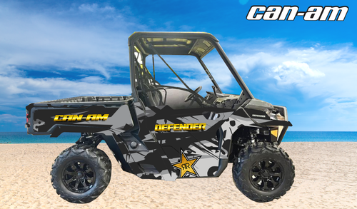 UTV Can am Defender DPS HD6 HD9 HD8 HD10 Decal Graphics Stickers Full ...