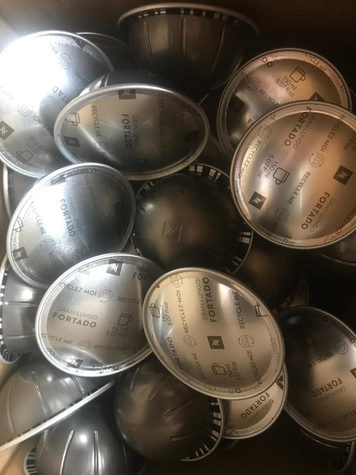 Nespresso Vertuo Fortado Gran Lungo Coffee Pods 30 Capsules | eBay