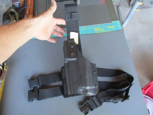 Left Hand Glock 20 21 with M6 Light Drop Leg Tactical Thigh Holster ...