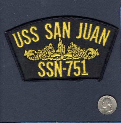 SSN 751 USS SAN JUAN US NAVY Nuclear Submarine Dolphins Ship Hat Jacket ...