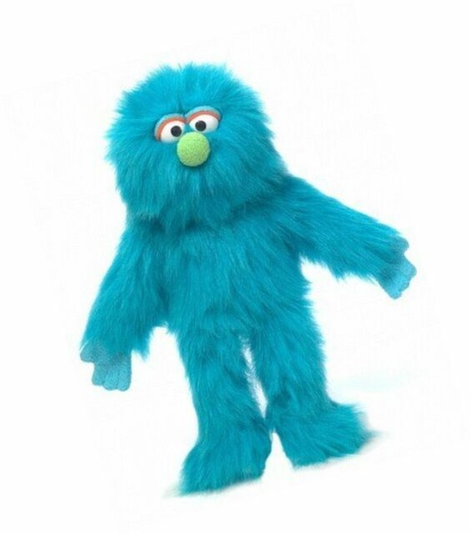 S 14" Blue Monster Puppet by Silly Puppets 2008 for sale online | eBay