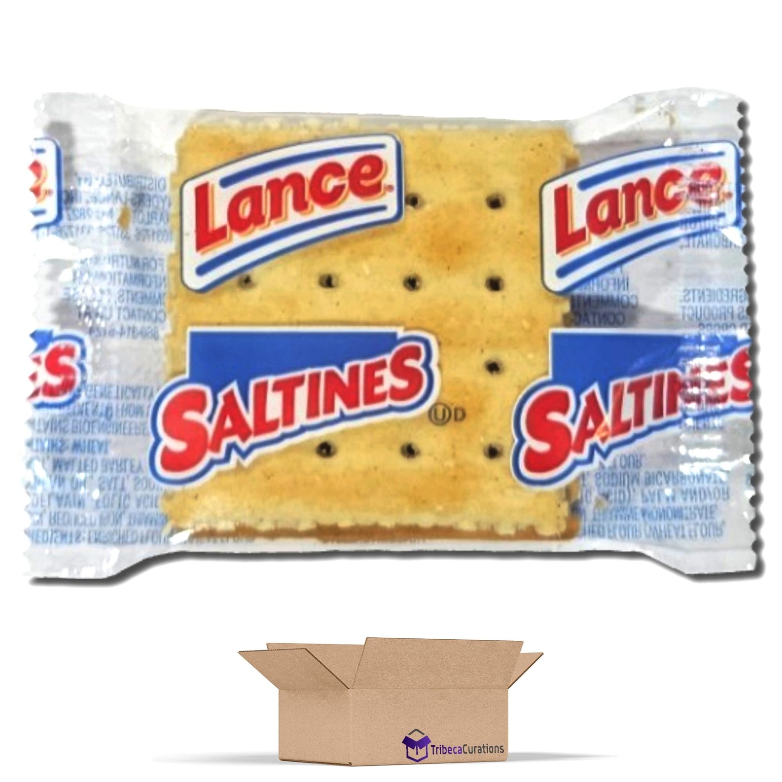 Individually Wrapped 2-Count Saltine Crackers Value Pack | Pack of 100 ...