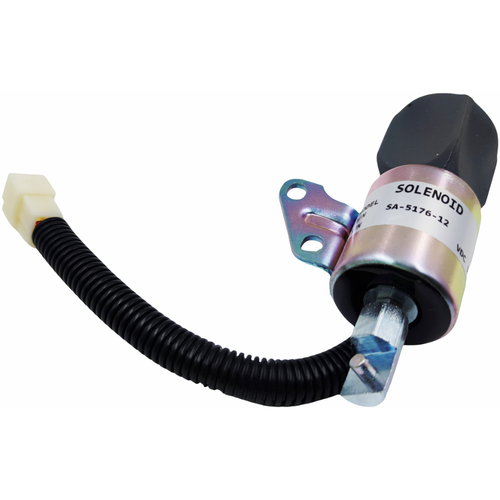 12V Fuel Shut Off Solenoid Valve SA-4259-12 SA-4899-12 for Kubota D722 ...