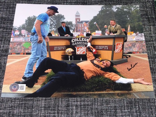 LEE CORSO SIGNED AUTOGRAPH 8X10 PHOTO ESPN COLLEGE GAME DAY BECKETT BAS ...