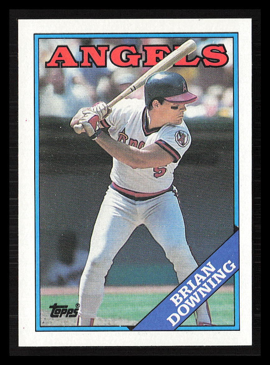 Brian Downing 1988 Topps #331 California Angels | eBay