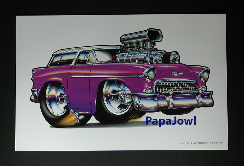Lot of 20 Different Print Art Posters Muscle Machines Drawn Rohan Day ...