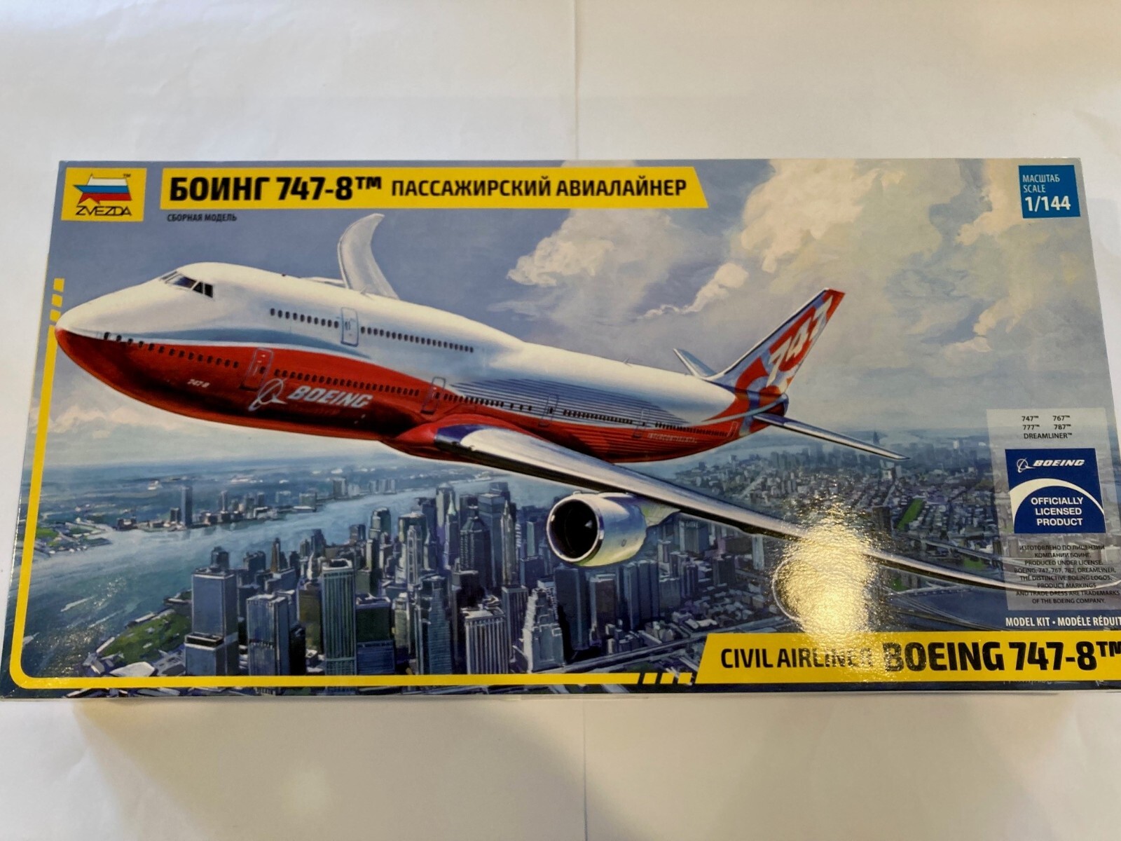 Zvezda 1/144 Boeing 747-8 | eBay
