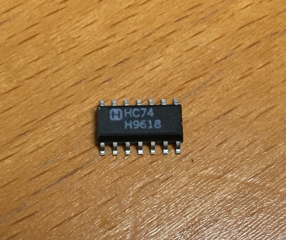 Harris CD74HC74M IC, 74HC CMOS, SMD, 74HC74, SOIC14 (50pcs = 1 lot) | eBay