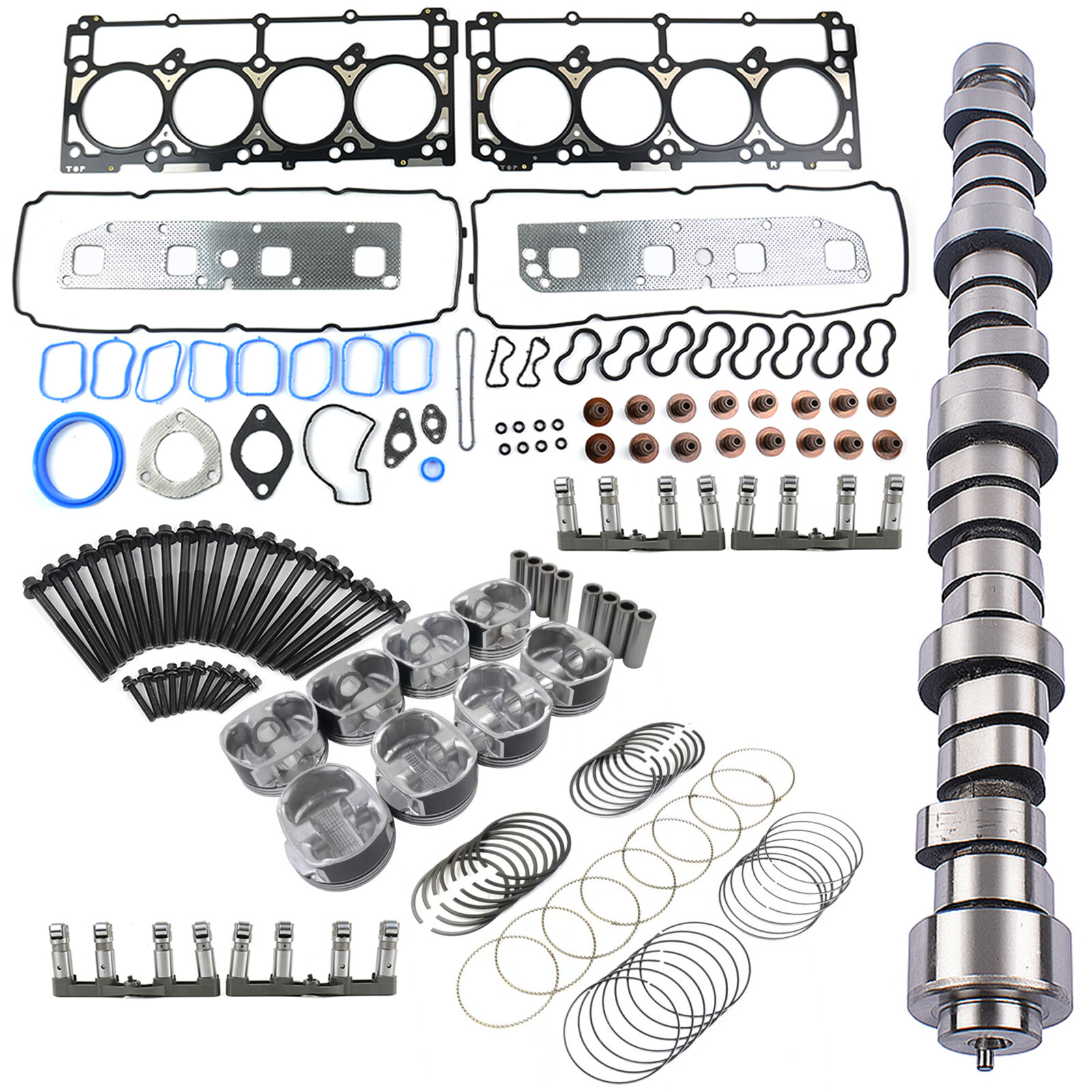 NON-MDS Camshaft Piston Cup Set for Dodge Durango Chrysler Jeep 5.7L ...