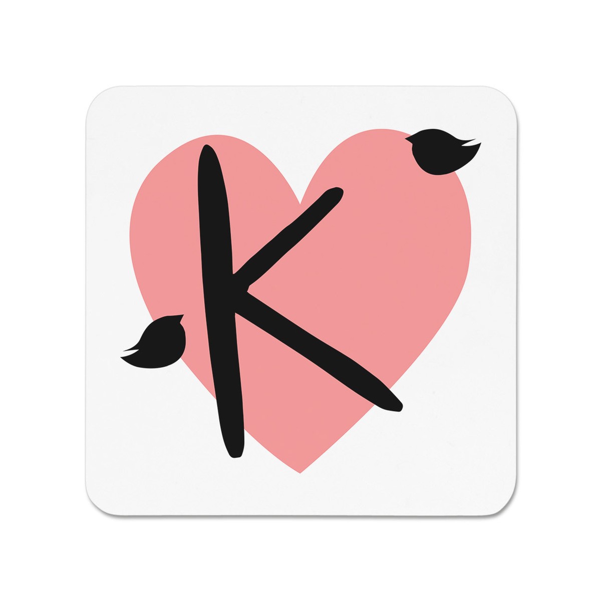 K Alphabet In Heart