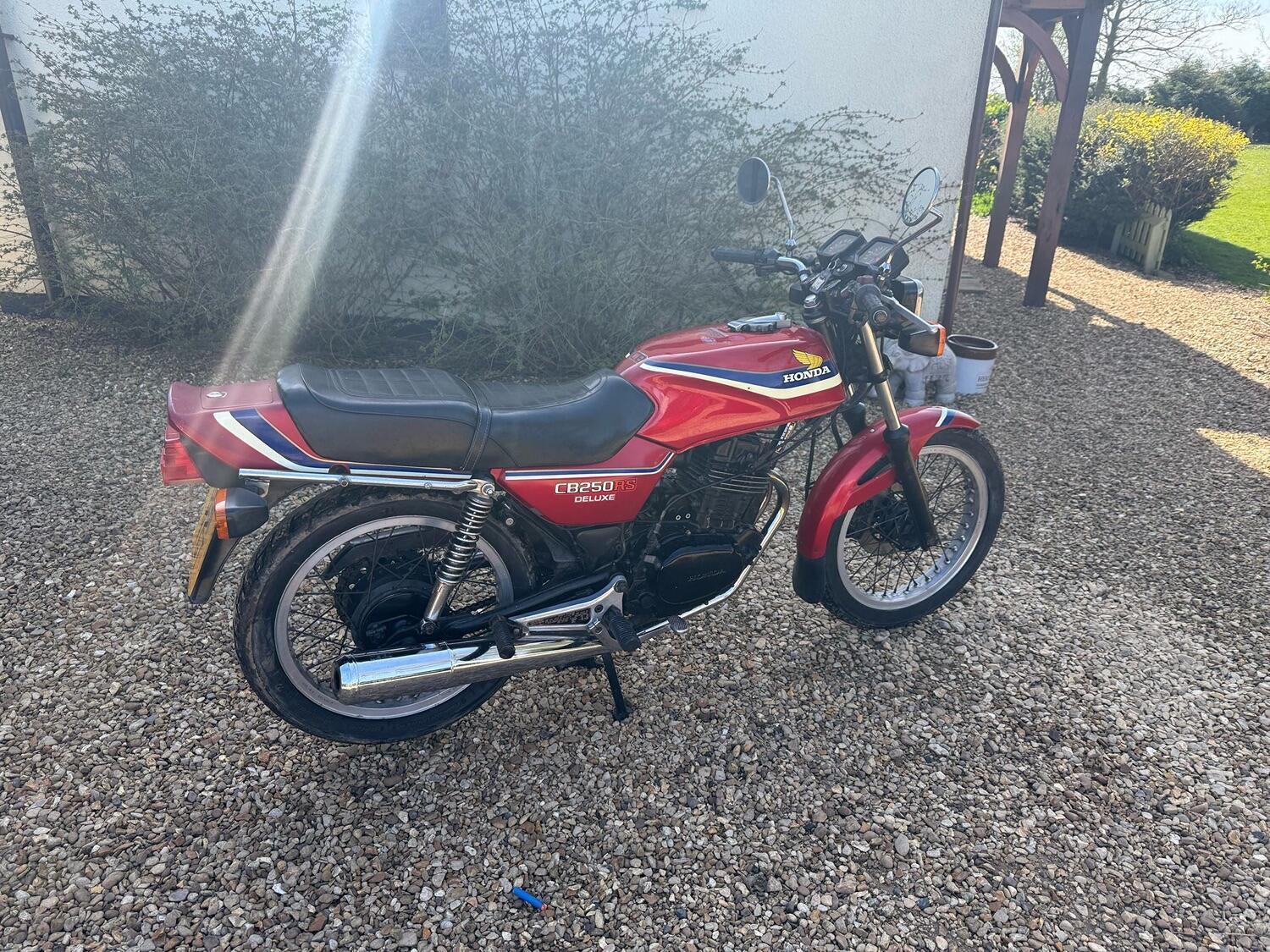 1984 Honda Cb250rs Red Runs Well - Bike Years - 1980s