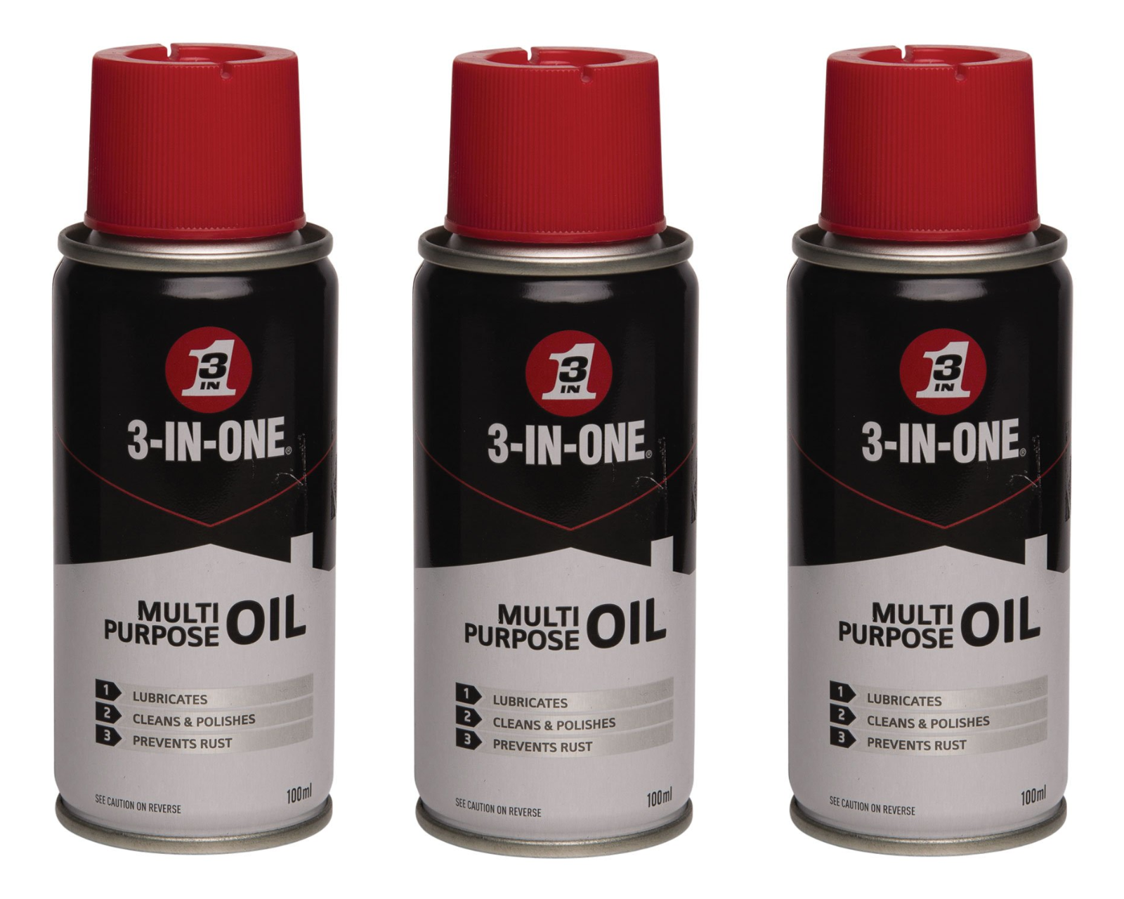 3-in-1 original Multi-Purpose Oil Spray Aerosol 100ml x 3 5032227444850 ...