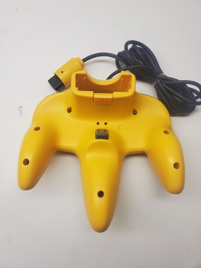 Official Nintendo 64 Yellow Controller OEM N64 Original Tight Stick | eBay