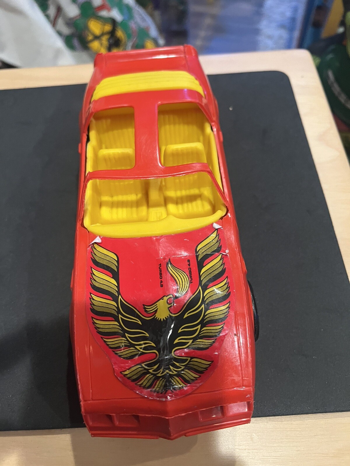 Testor Toys Pontiac Firebird Car Red Plastic Toy | eBay