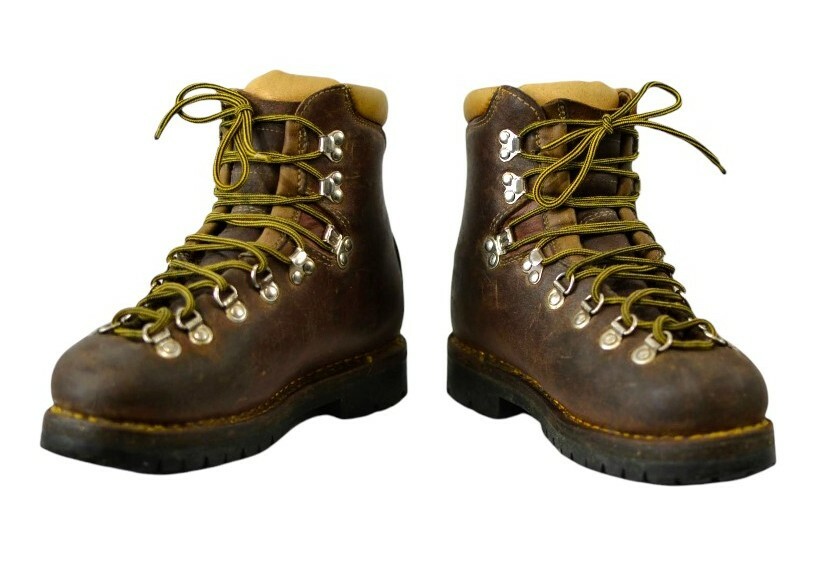 Awesome SCARPA Guide Hiking Boot 80830 Made Italy Brown Leather Vibram ...