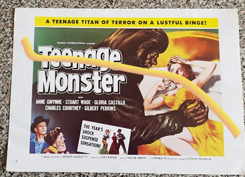 mini-poster Teenage Monster + Beginning of the End, 50s B-grade horror ...
