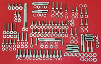 FORD Y-BLOCK ENGINE BOLTS KIT 272 292 312 PASSENGER CAR STAINLESS STEEL ...