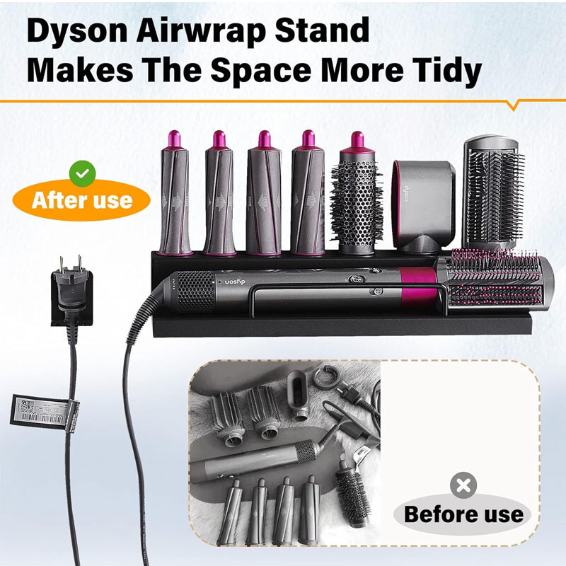 Storage Stand Rack Wall Mount for Dyson Airwrap Curling Iron ...