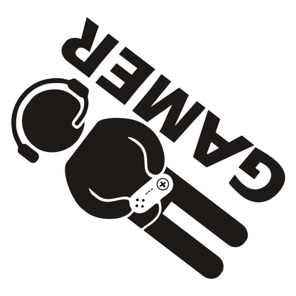 1pc Gamer Wall Sticker DIY Removable PVC Wall Decal Background Mural ...