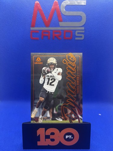2025 Luminance Travis Hunter DYNAMIC #1 Orange /100 Jacksonville ...