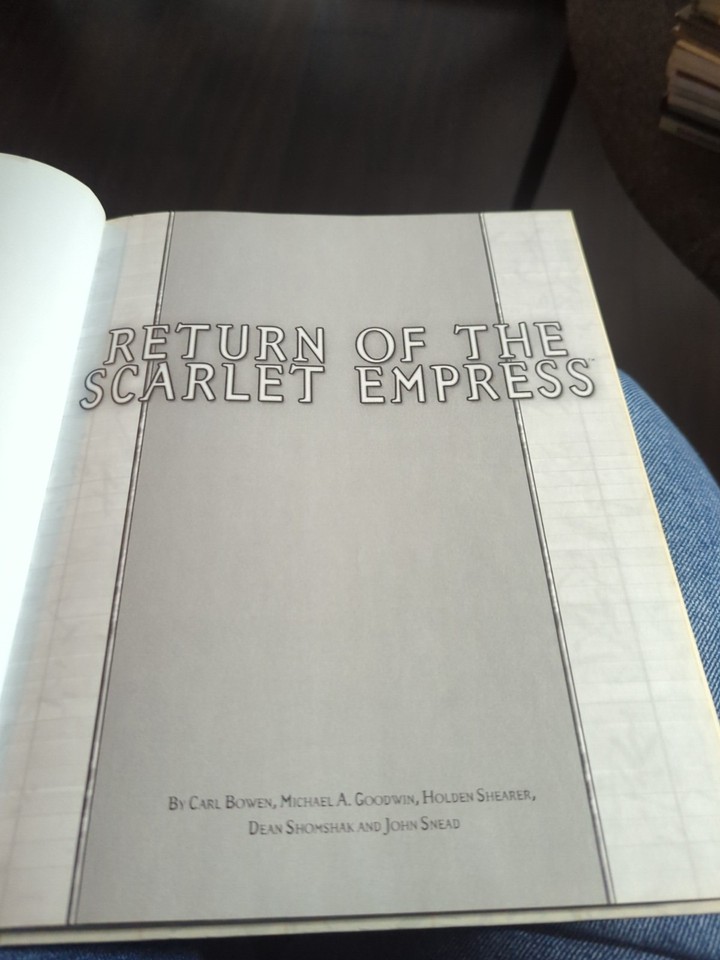 Exalted; Return Of The Scarlet Empress | eBay