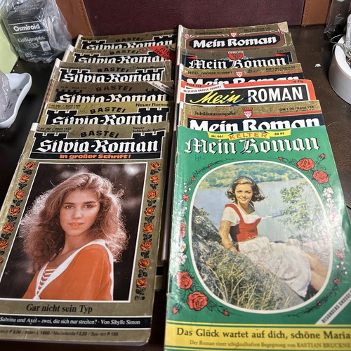 12 Older German Romance Magazine Book Lot Silvia Mein Roman | eBay