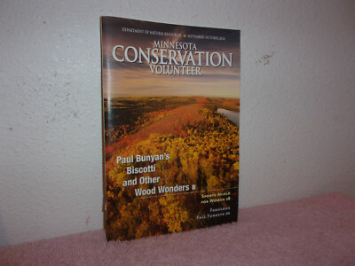 MINNESOTA CONSERVATION VOLUNTEER MAGAZINE."WOOD WONDERS" SEPT / OCT ...