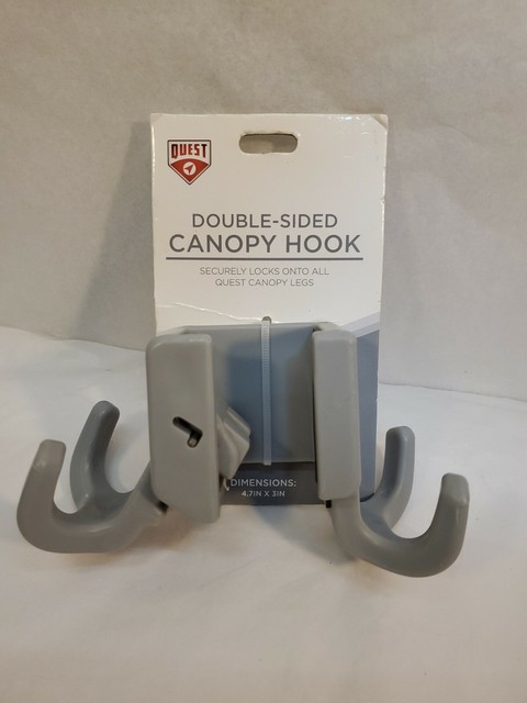 Set of 2 Quest Double-Sided Canopy Hook for Canopy Legs. Bundle of 2 ...