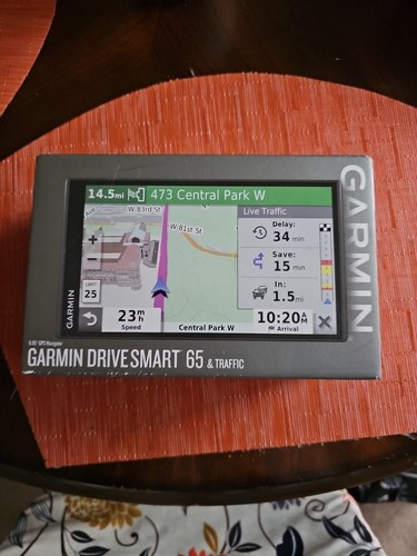 Garmin DriveSmart 65 6.95" GPS System with Real-Time Traffic - 010 ...