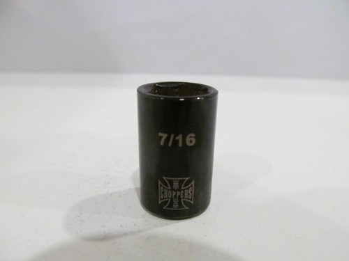 WEST COAST CHOPPERS / JESSE JAMES 1/4" Drive 6pt. Shallow SOCKET Std ...