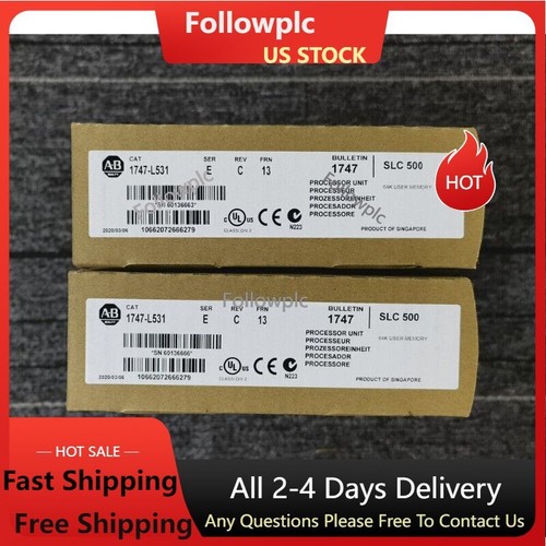 New Factory Sealed 1747-L531 / E SLC 5/03 CPU Processor Unit Module ...
