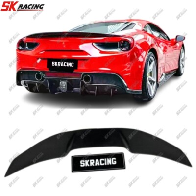 Carbon Fiber Racing Rear Trunk Lip Spoiler Wing Kits For 2016-19 ...