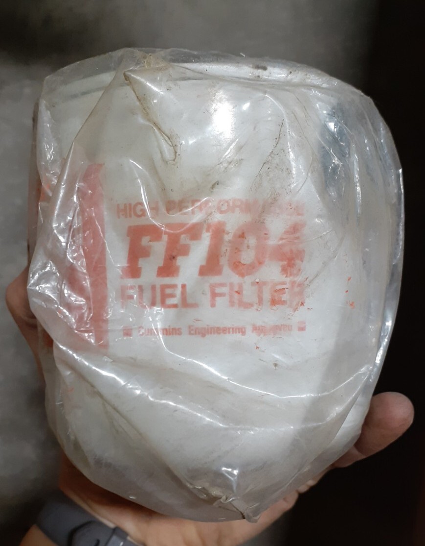 FLEETGUARD FF104 - Fuel filter cross reference