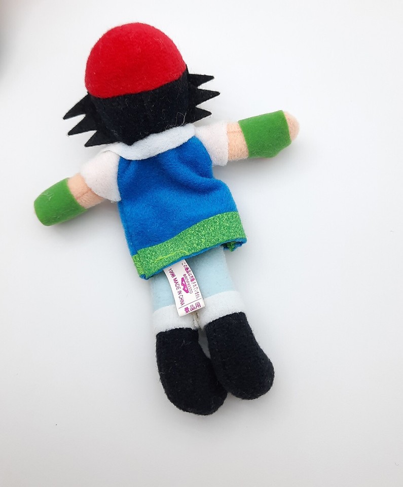 Pokemon Ash Ketchum Satoshi 5" finger puppet mini plush doll toy | eBay