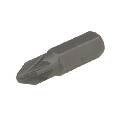Pack Size 10 Alpha Pozi Insert #2 No.2 x 25mm Screwdriver Driver Bit ...